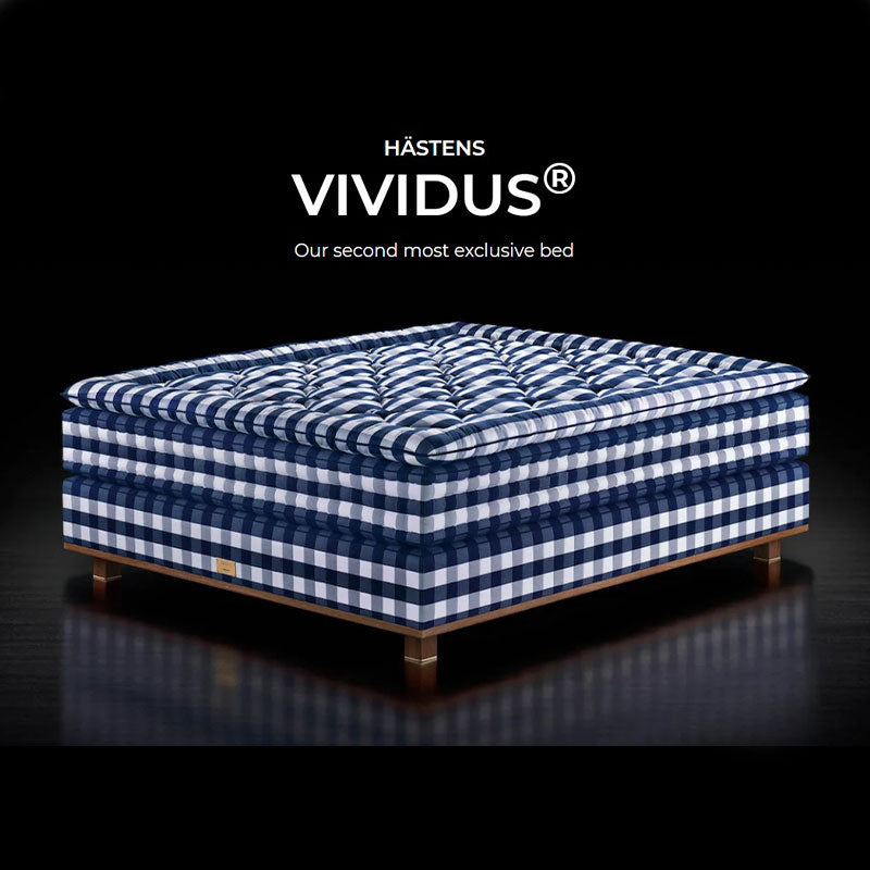 Vividus by Hästens Luxury Bed made with natural products. - bdhome Marbella